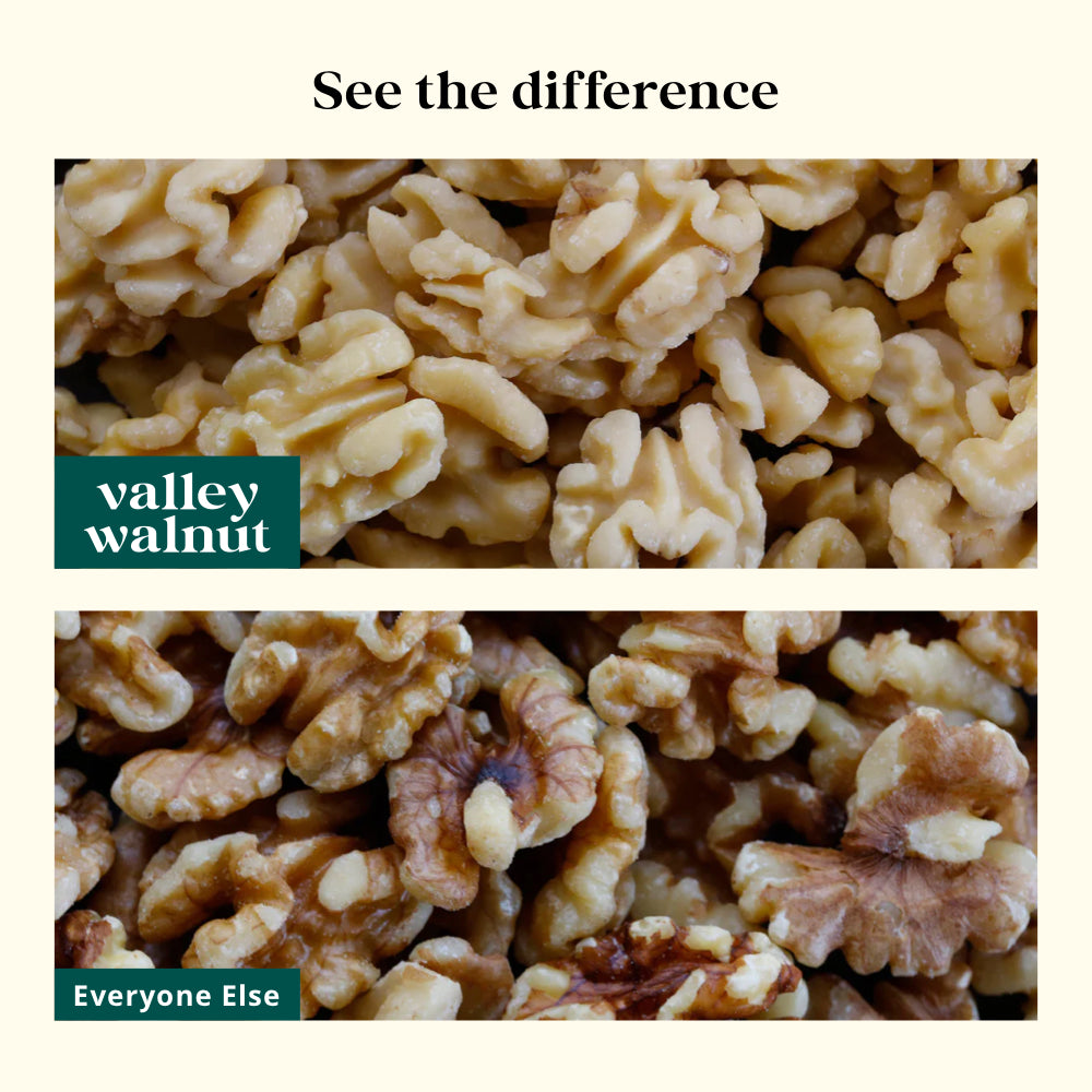 Skinless Walnuts + Walnut Butters| Valley Walnut
